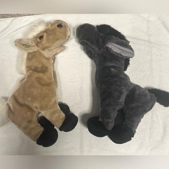 Toys | Htf Rare Two Lucys Toy Big Horse Full Body Glove Hand Puppets ...